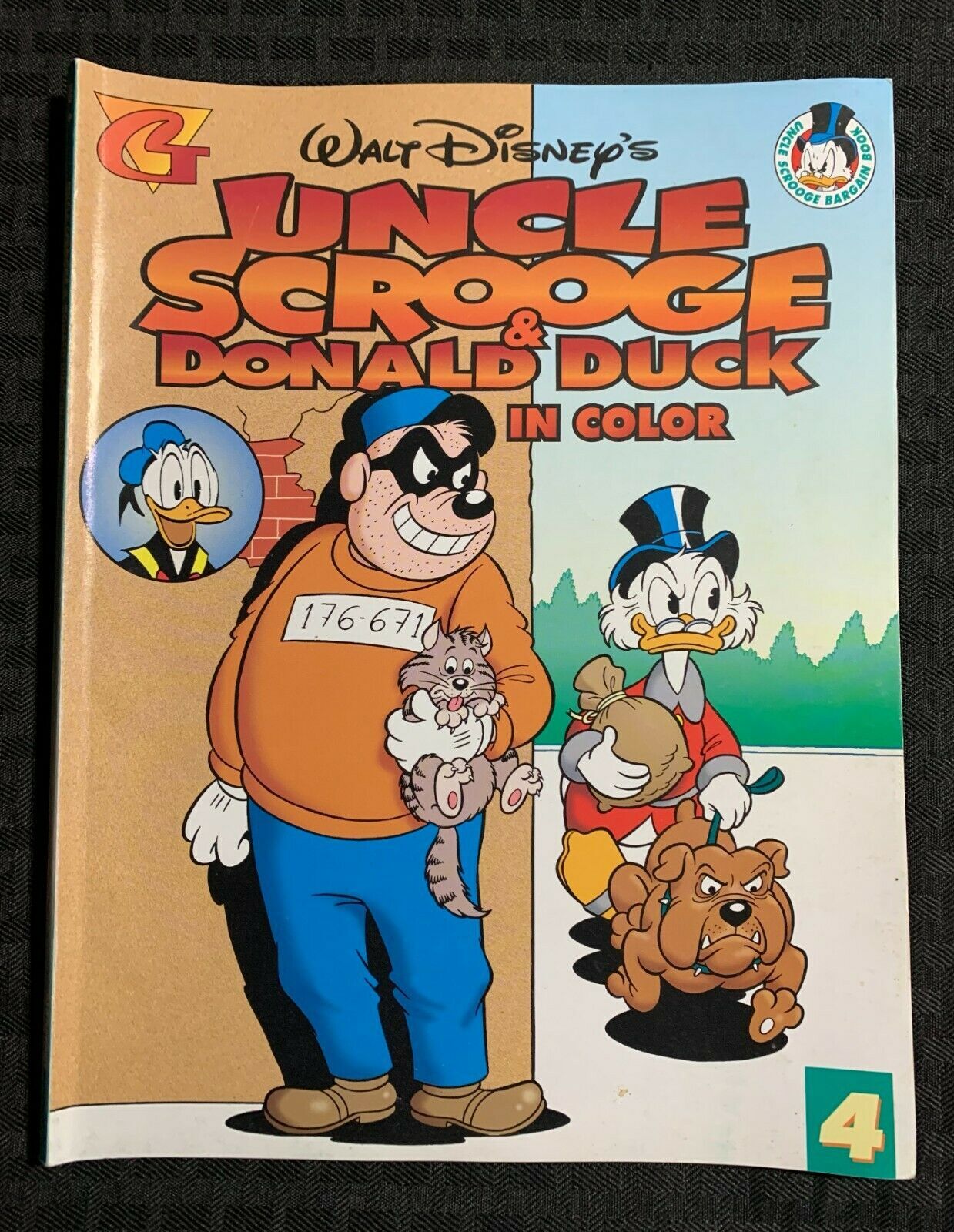 UNCLE SCROOGE & DONALD DUCK IN COLOR #4 Gladstone VG+ 4.5 Walt Disney ...