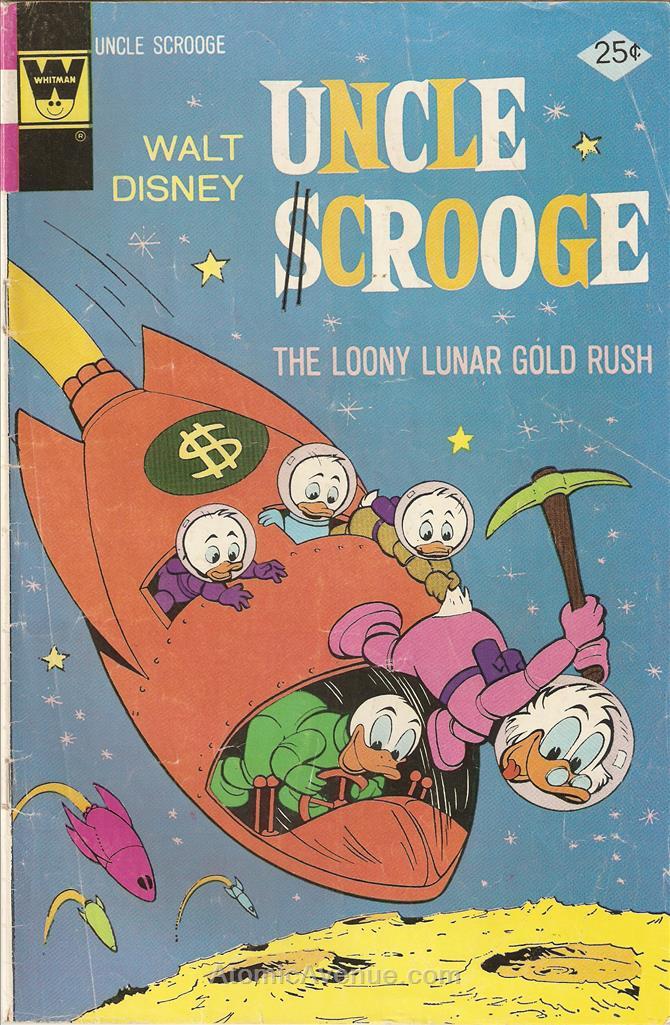 Uncle Scrooge (Walt Disney ) #117A VG ; Gold Key | low grade comic ...