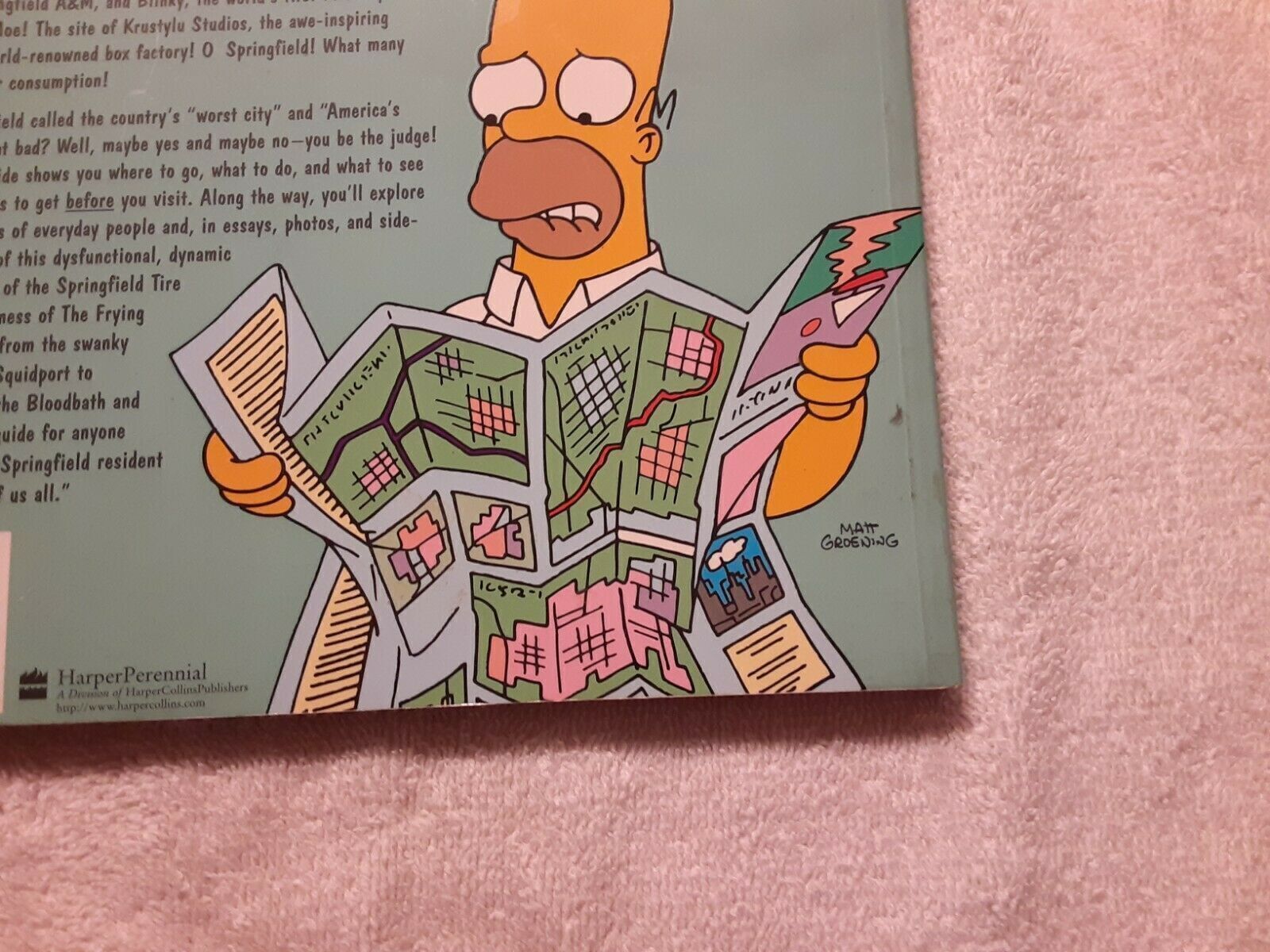The Simpsons Guide to Springfield BY Matt Groening | Graphic Novels ...
