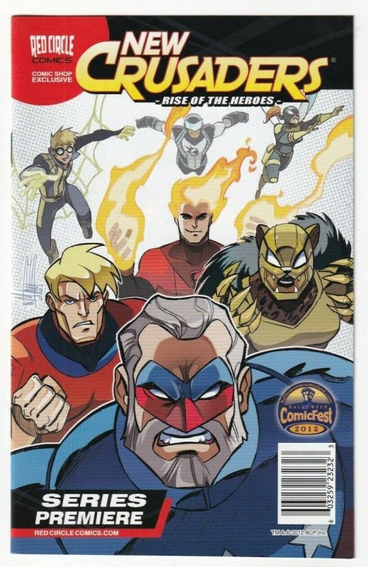 New Crusaders Rise Of The Heroes Red Circle Comics Halloween Comic Fest ...
