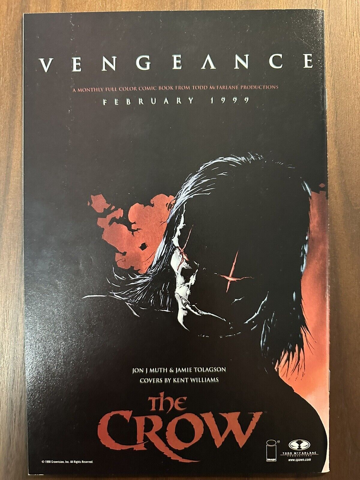 Spawn #77 VF+ 1st Wings Of Redemption Archangel Cover (Image 1998 ...