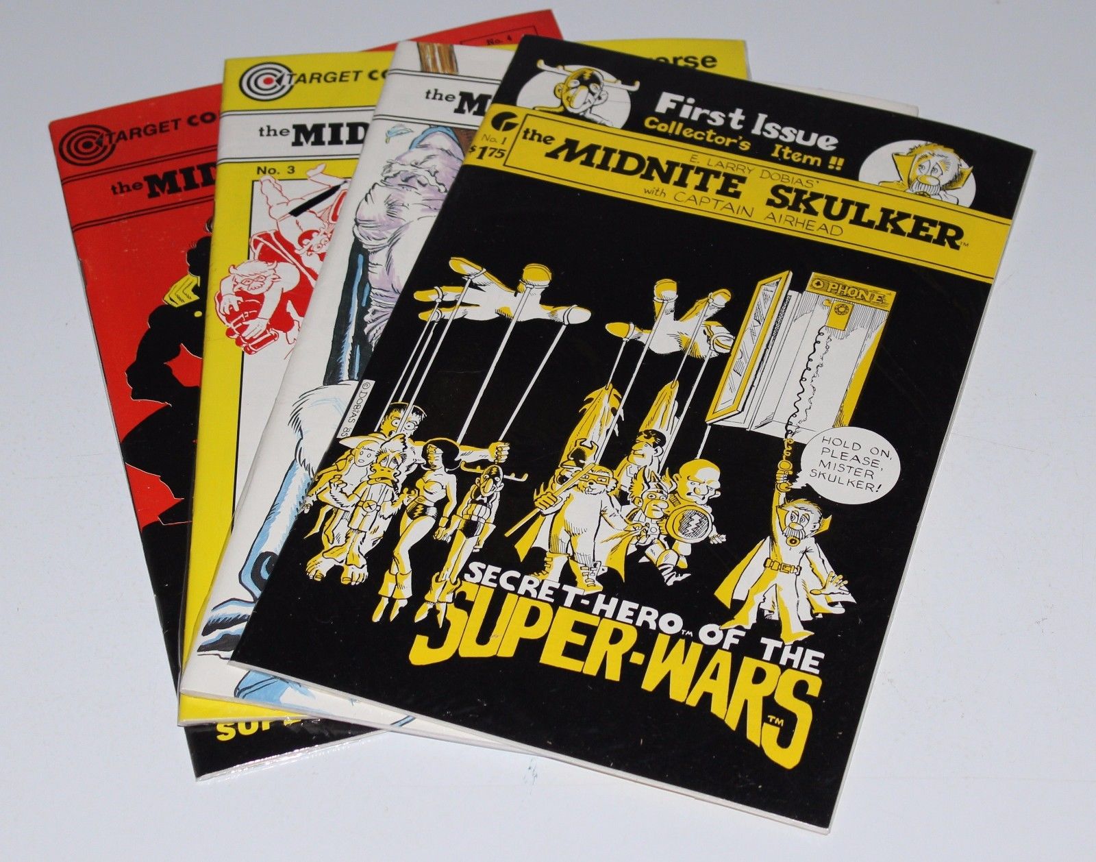 the MIDNITE SKULKER #1-4 (1,2,3,4) Target Comics 1986 ~ VF/NM (HX280 ...