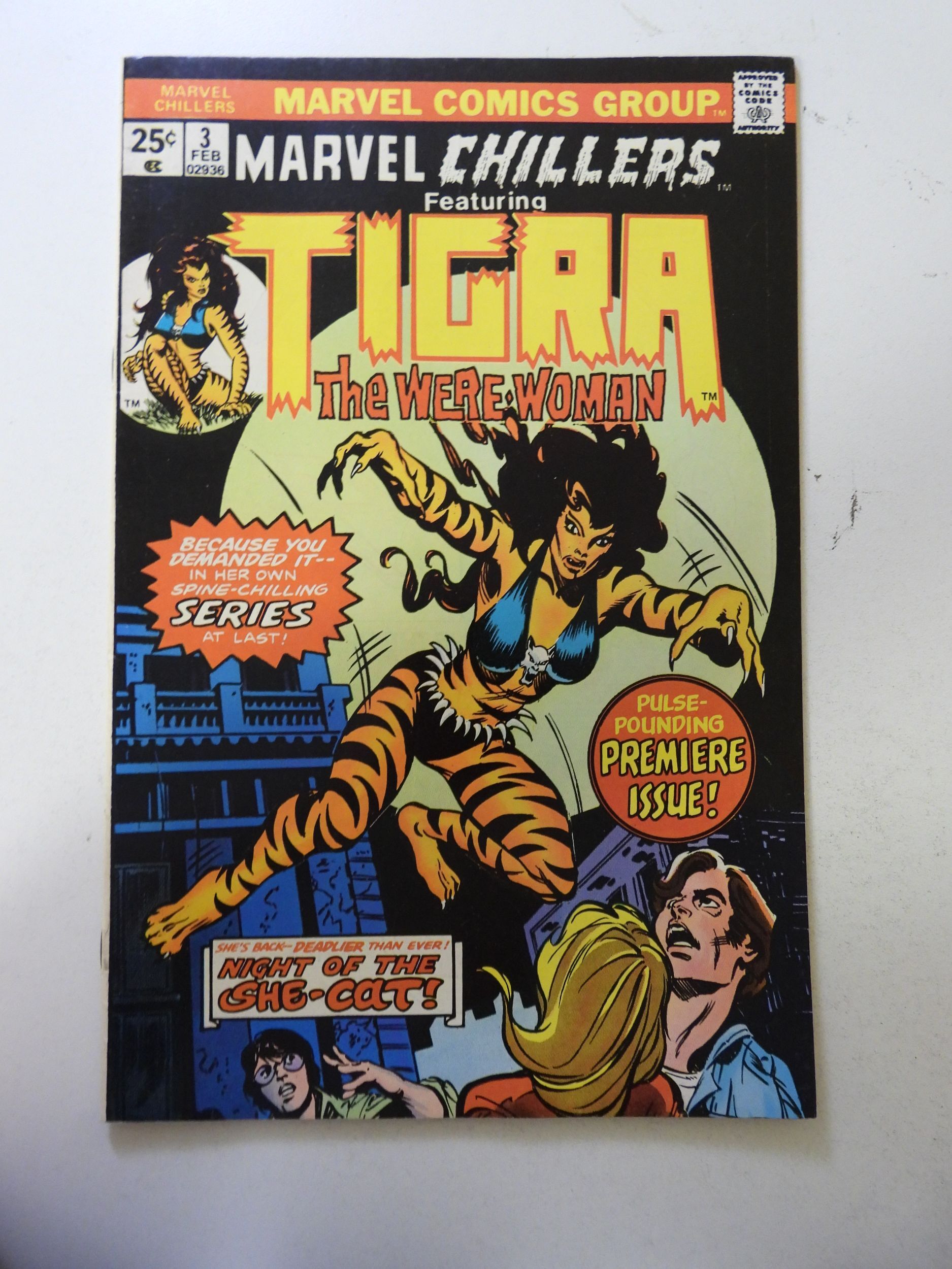 Marvel Chillers #3 (1976) VF- Condition | Comic Books - Bronze Age ...