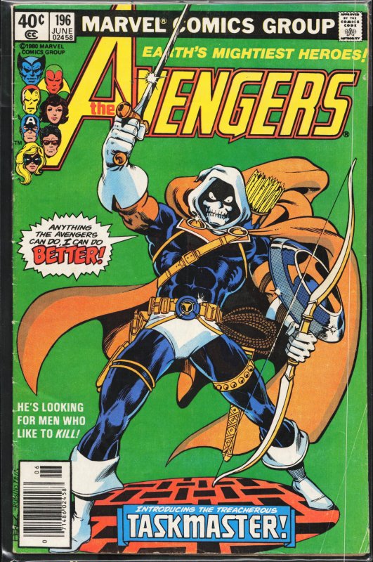 The Avengers #196 (1980) The Avengers [Key Issue] | Comic Books ...