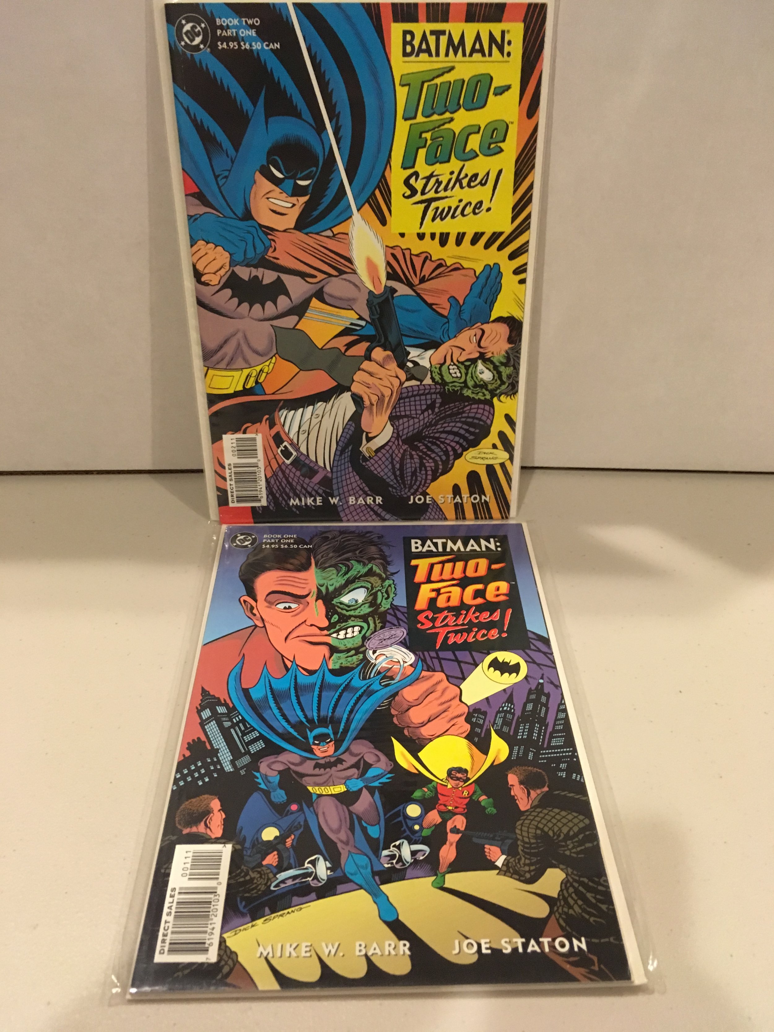 Batman: Two-Face Strikes Twice! Prestige Format Mini-Series Set 1,2 ...