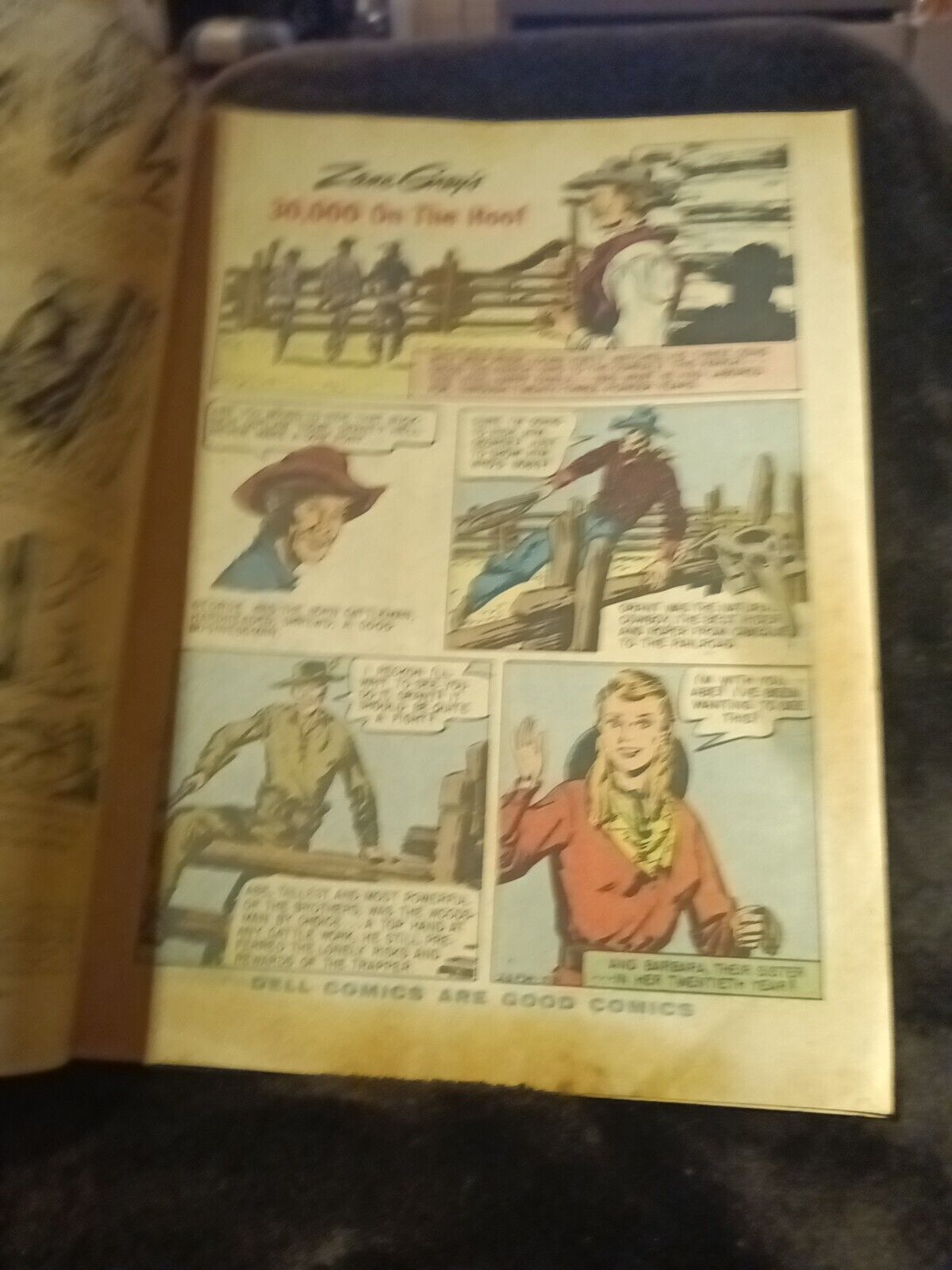 Zane Grey’s Stories Of The West 34 Dell Comics 1957 Silver Age Western ...