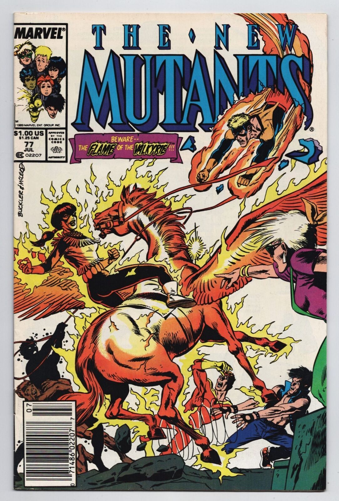 New Mutants #77 Hela | Doctor Strange (Marvel, 1989) FN/VF | Comic ...