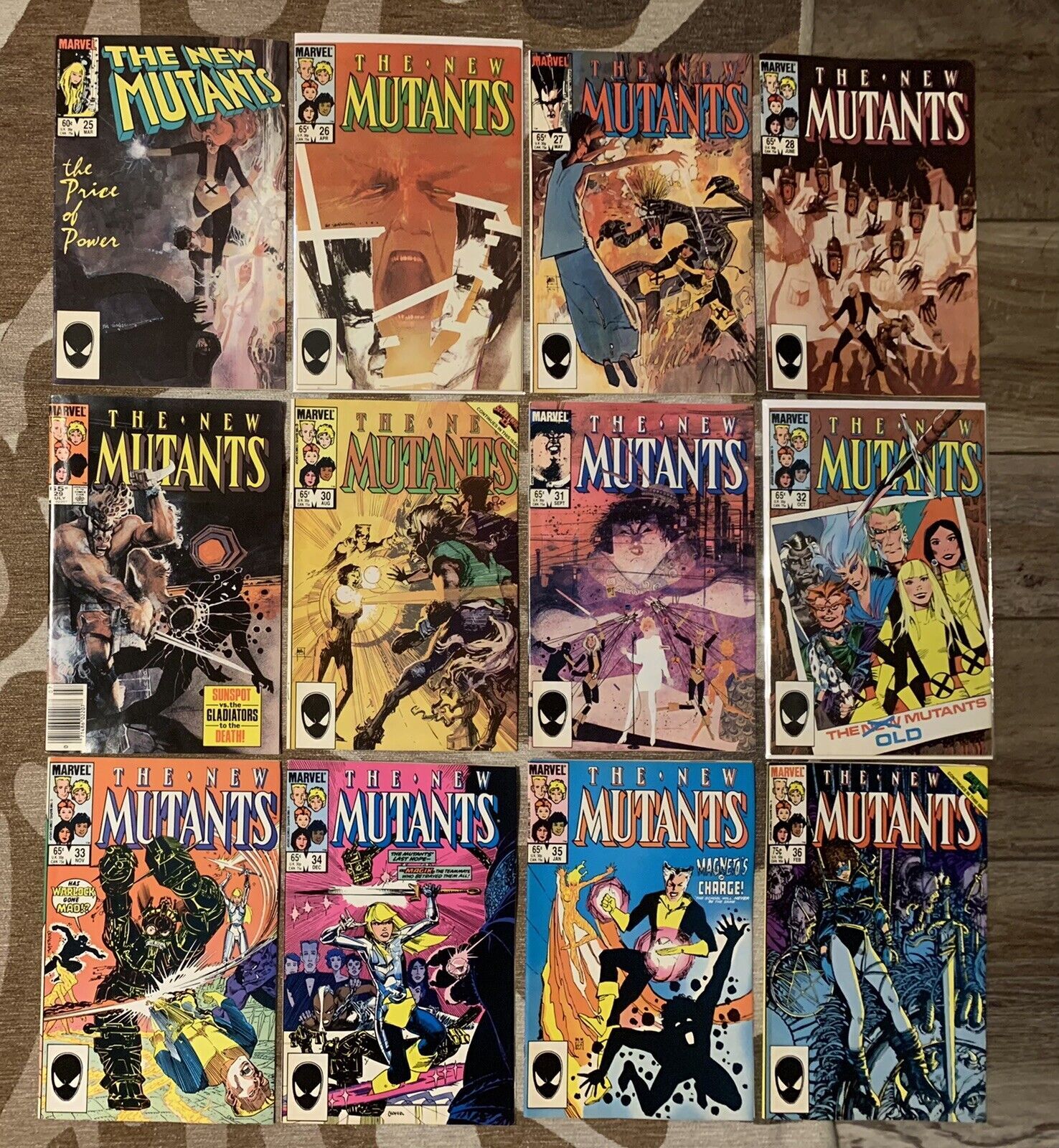 The New Mutants #1-100 (NO #98) +Annual 1-7 +Special COMPLETE FULL Set ...