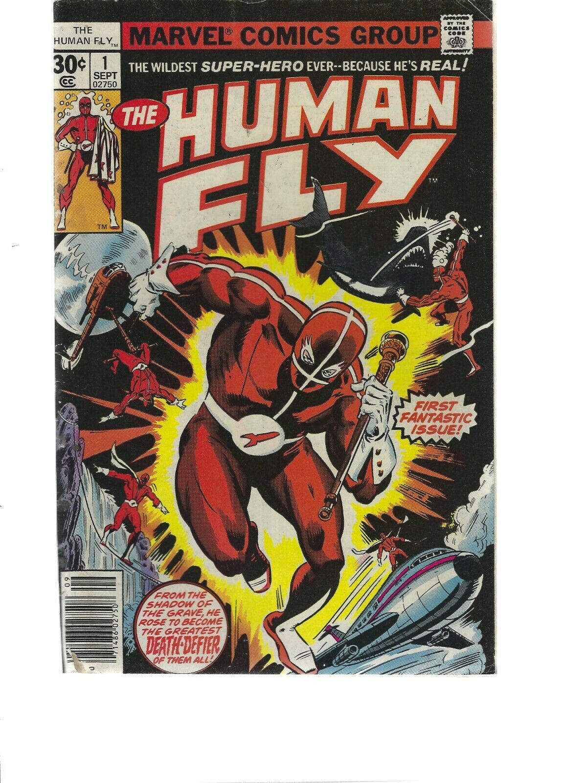 The Human Fly #1 | Comic Books - Bronze Age, Marvel, Human Fly ...