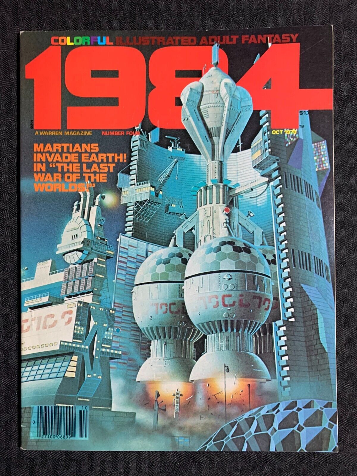 (1978) 1984 Warren Fantasy Magazine #4FN+ 6.5 Richard Corben Maroto ...