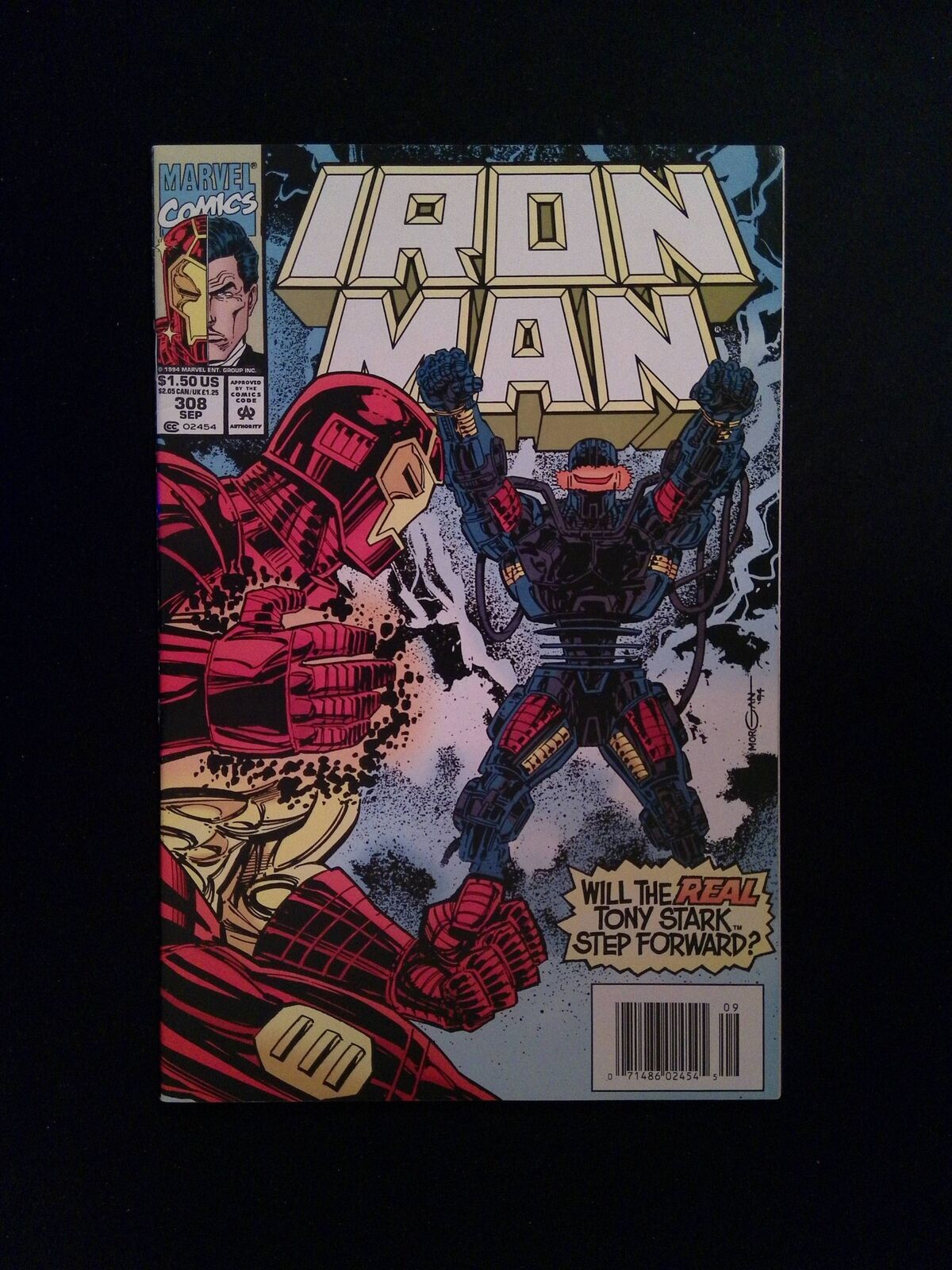 Iron Man #308 MARVEL Comics 1994 VF+ NEWSSTAND | Comic Books - Modern ...