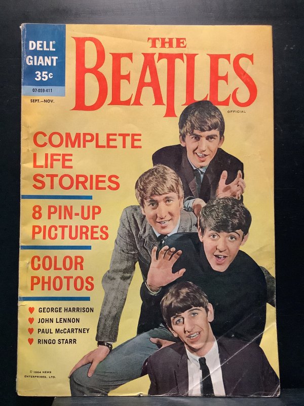 The Beatles (1964) "Dell Giant Comics" #1 | Comic Books - Modern Age ...