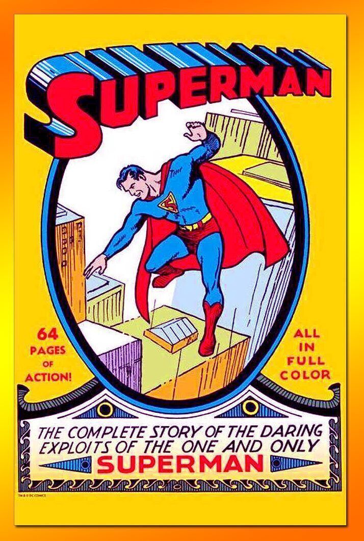 Superman #1 (1939) KEY Classic 1st Solo Title! Exlusive Facsimile/Clark ...