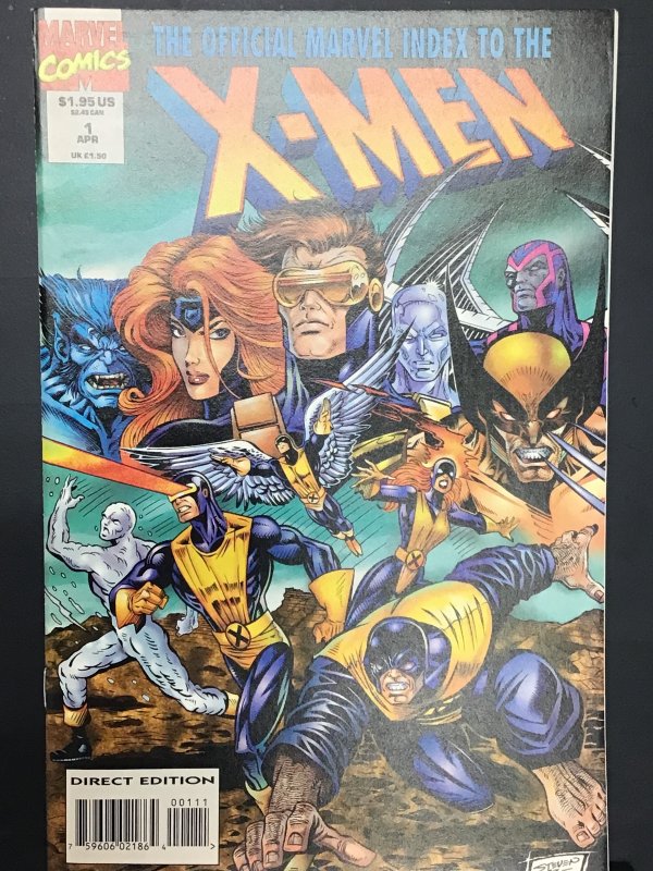 The Official Marvel Index to the X-Men #1 Direct Edition (1994) | Comic ...