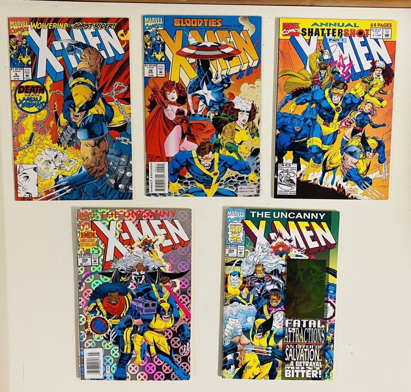 X-Men Comic Book Grab Bag w/ 10 x Xmen comics + Variants #1s Jim Lee ...