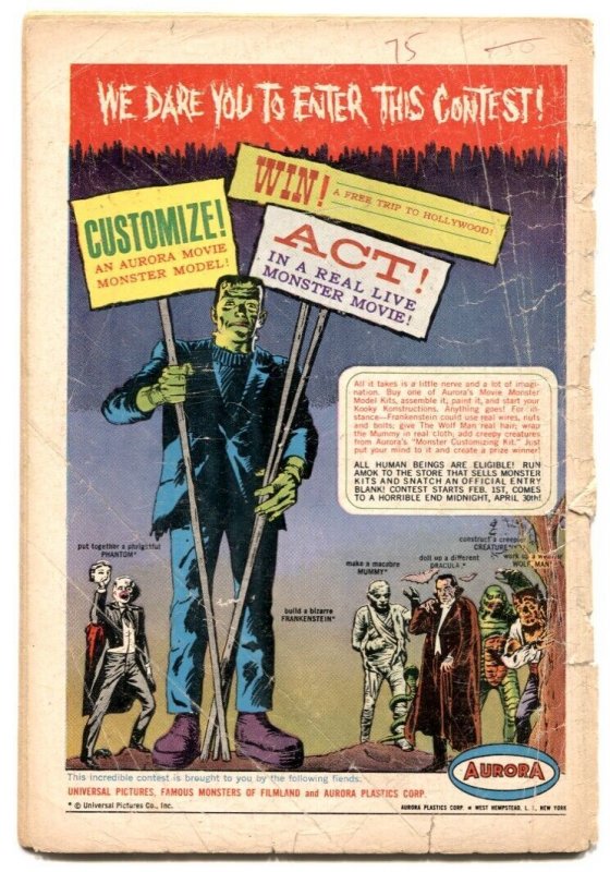 Tomahawk #91 1964-DC-horror cover & story-FAIR | Comic Books - Silver ...