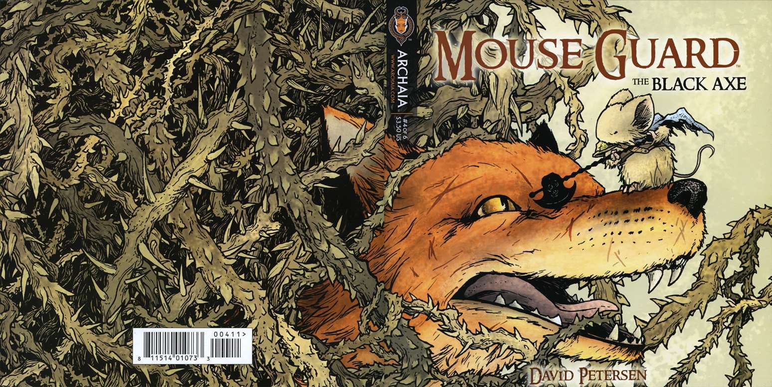 Mouse Guard: Black Axe #4 VF ; Archaia | | Comic Collectibles - Magazines / HipComic
