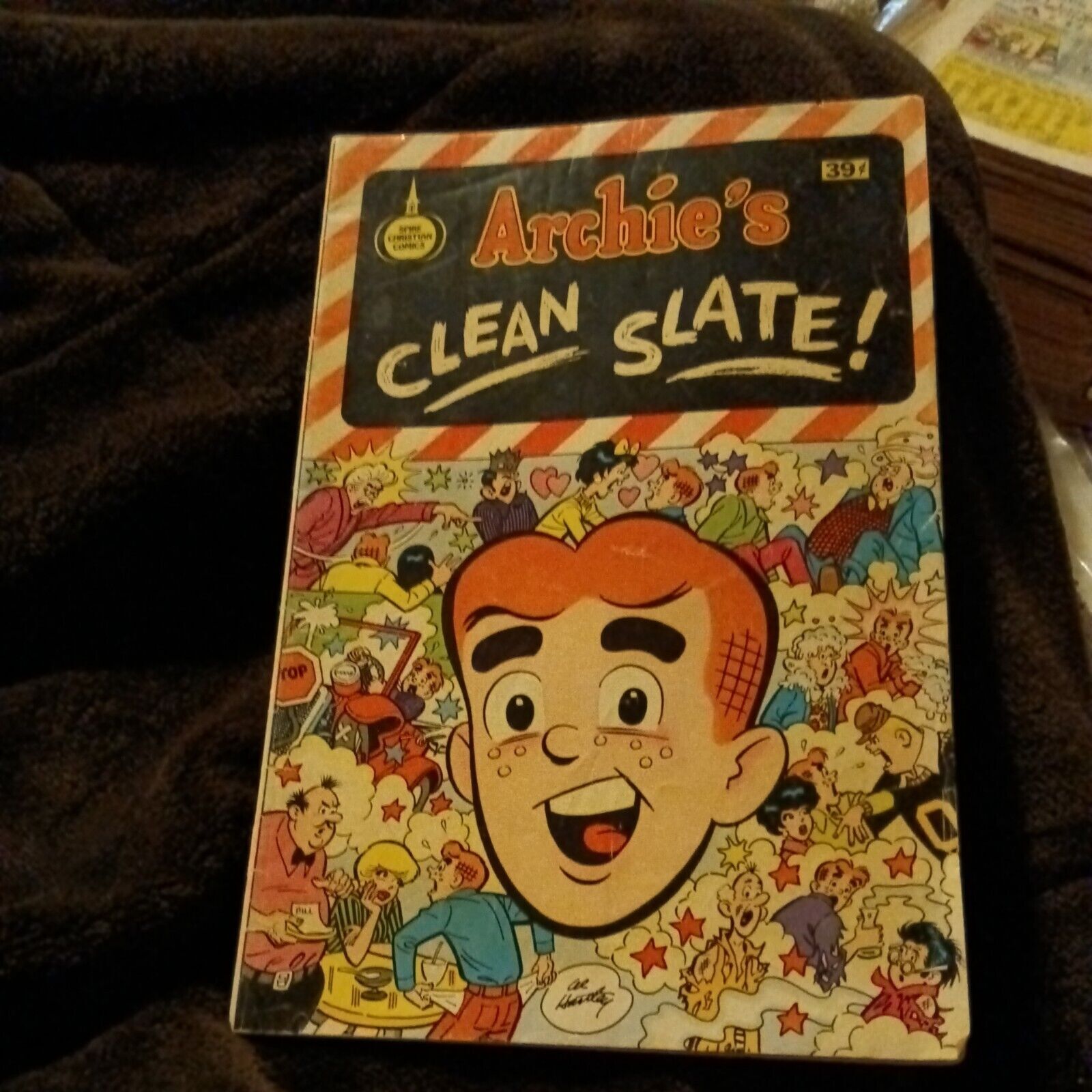 Spire Christian Comic Lot Archie's Clean Slate, Barney Bear Lost And ...