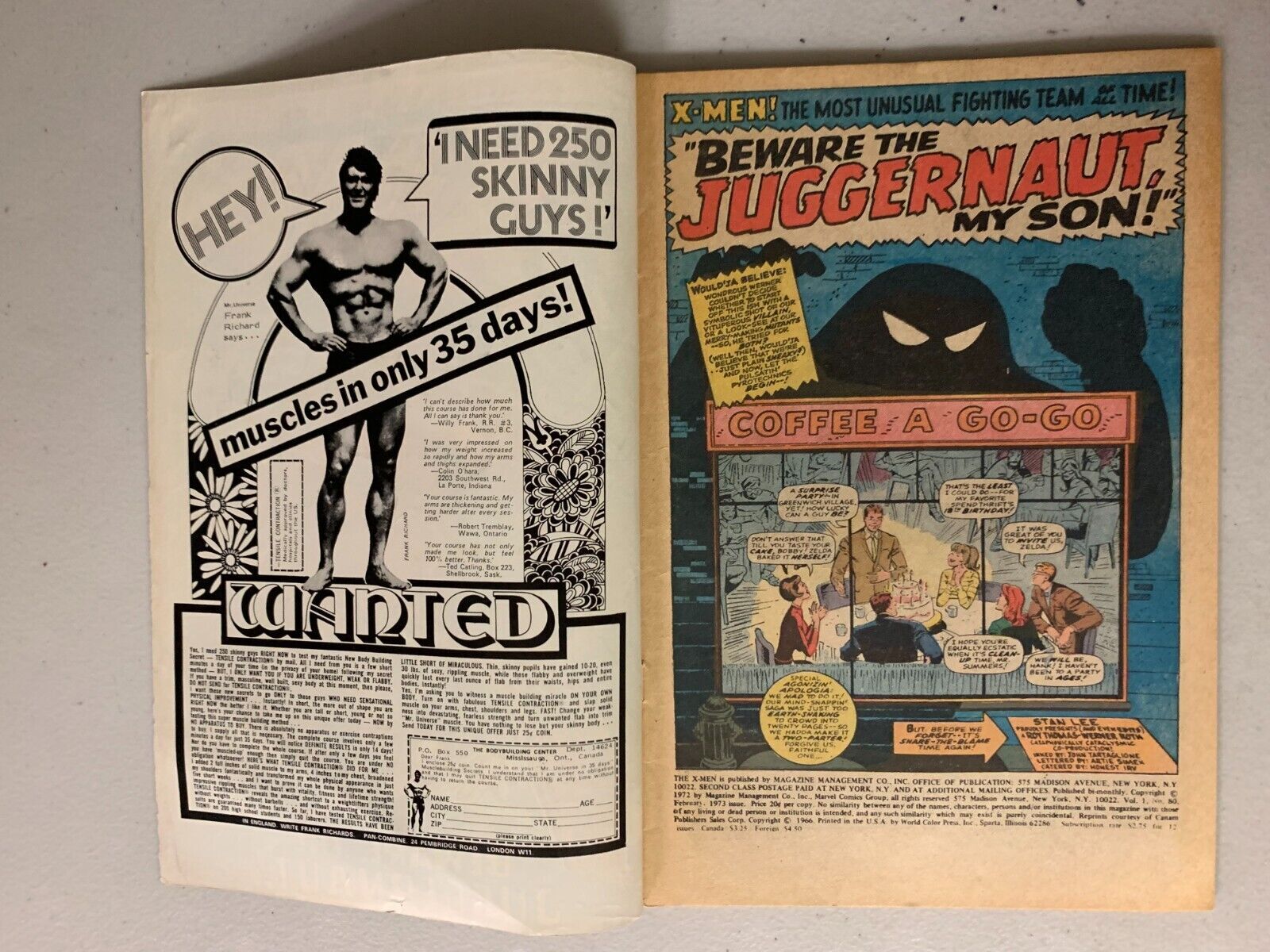 Uncanny X-Men #80 Juggernaut 5.0 (1973) | Comic Books - Bronze Age ...