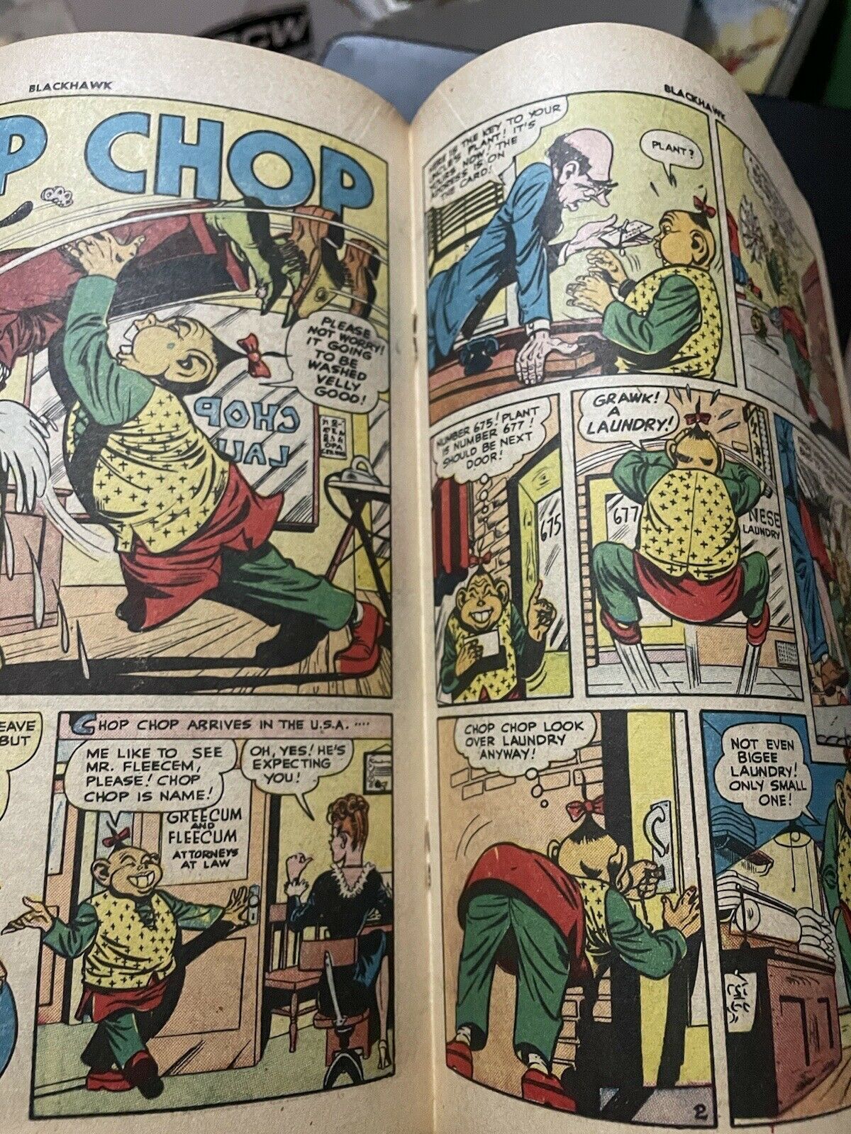 Blackhawk Vol.1 #14 (1947 Quality) Golden Age, CHOP CHOP Story | Comic ...