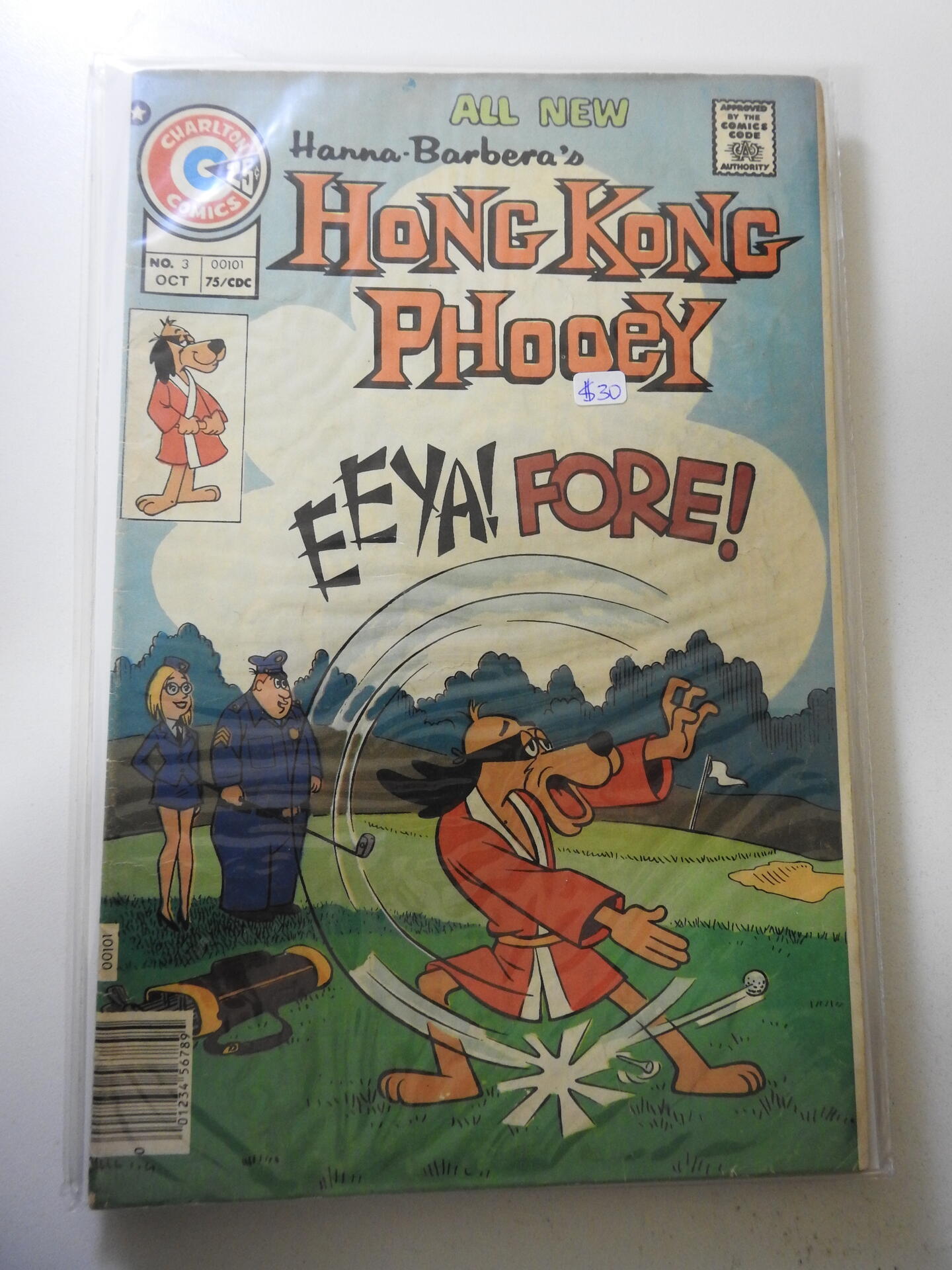 Hong Kong Phooey #3 (1975) | Comic Books - Bronze Age, Charlton, Humor ...
