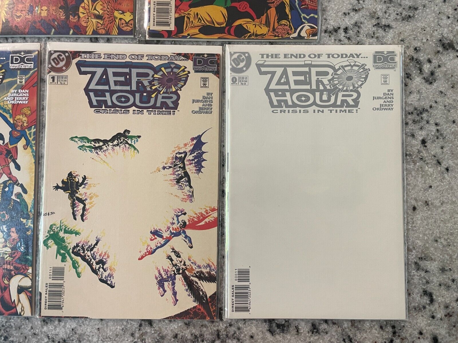 Zero Hour Crisis In Time Complete DC Comics Series # 0 1 2 3 4 NM ...