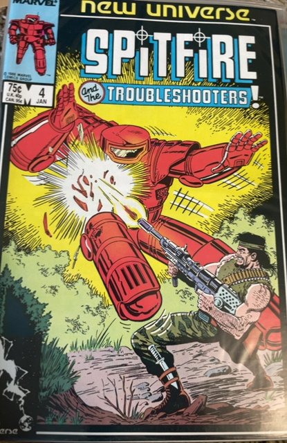 Spitfire and the Troubleshooters #4 (1987) Spitfire | Comic Books ...