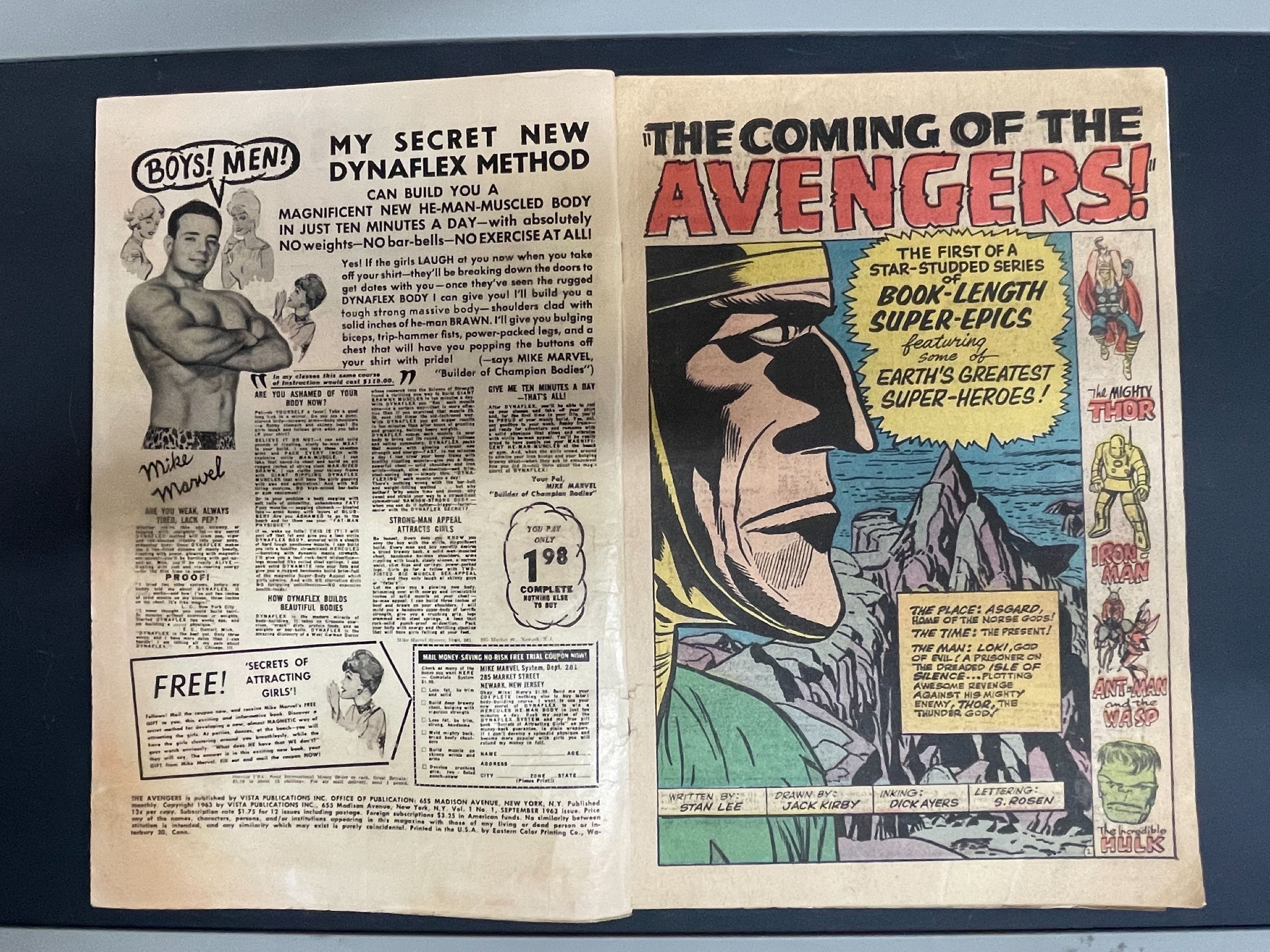 The Avengers #1 (1963) 1st appearance of the Avengers! | Comic Books ...
