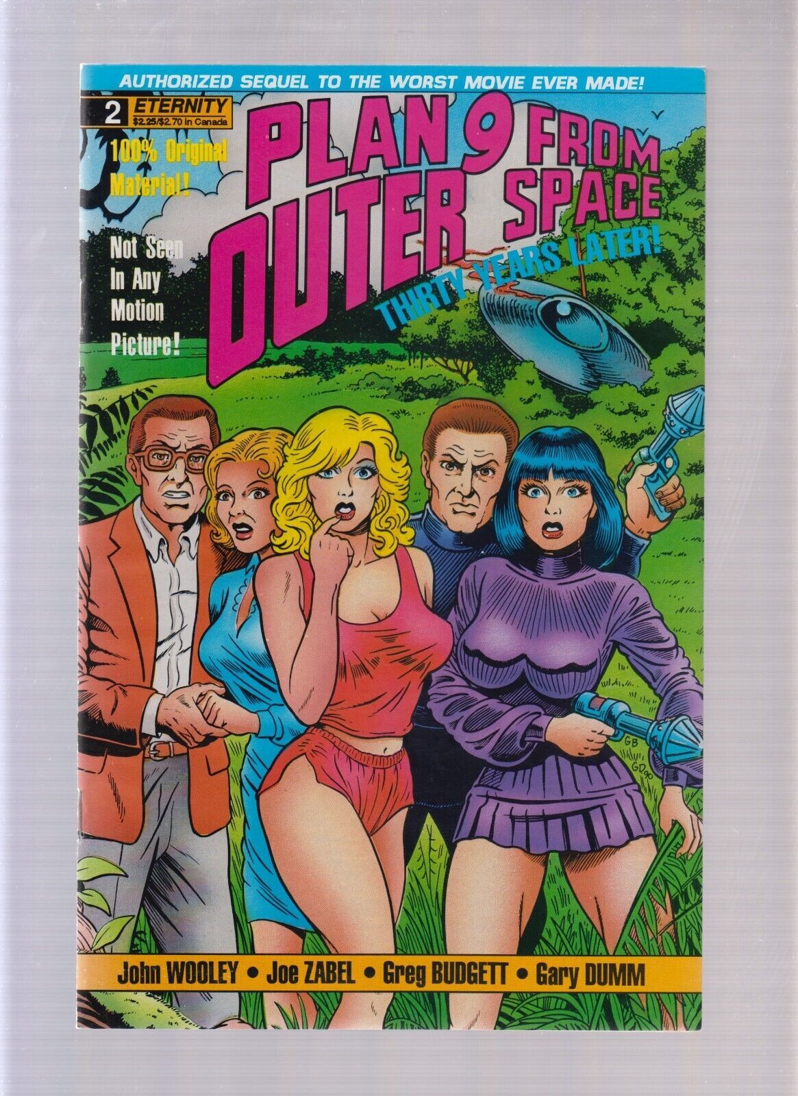 Plan 9 From Outer Space Thirty Years Later 2 8 5 9 0 1991 Comic