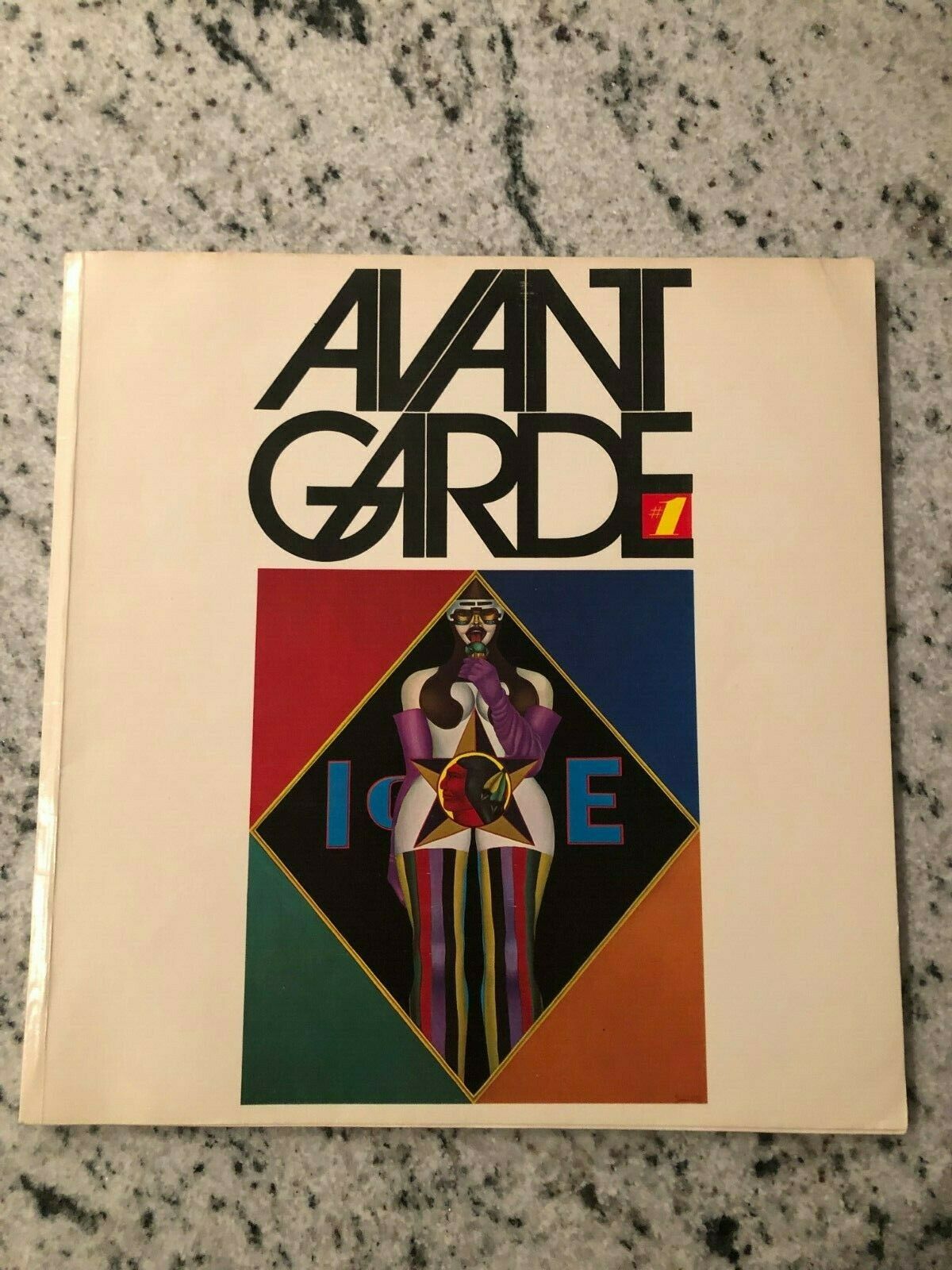 Avant Garde # 1 Artbook Magazine 1968 Nixon Wide Size Book Muhammed Ali ...