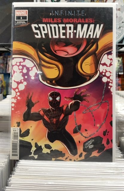 Miles Morales: Spider-Man Annual Lim Cover | Comic Books - Modern Age ...