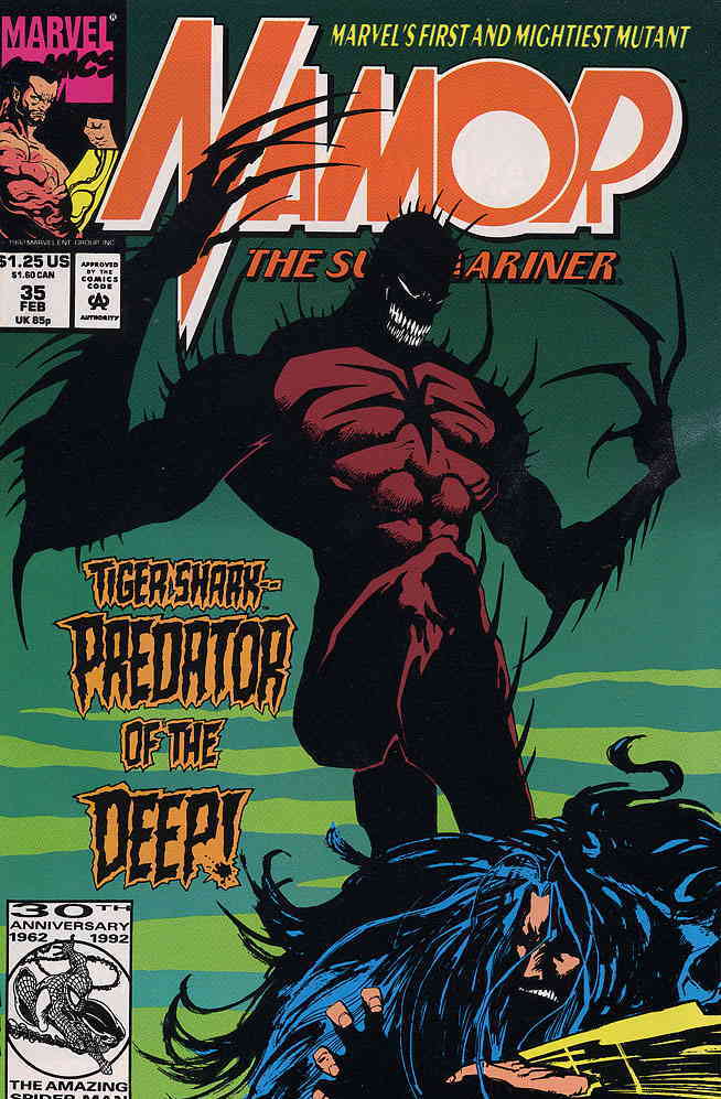 Namor, The Sub-Mariner #35 FN ; Marvel | Jae Lee Tiger Shark | Comic ...