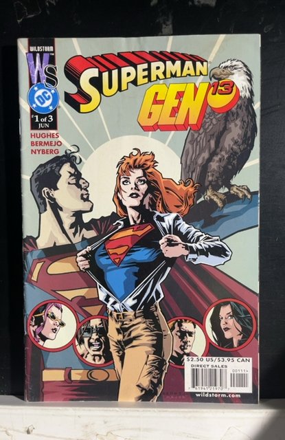 Superman Gen 13 1 2000 Comic Books Modern Age Wildstorm Gen 13