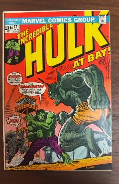 The Incredible Hulk #171 VF+ (1974) | Comic Books - Bronze Age, Marvel ...
