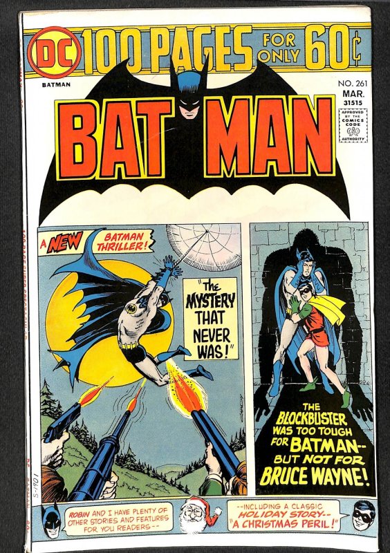 Batman #261 (1975) | Comic Books - Bronze Age, DC Comics, Batman ...