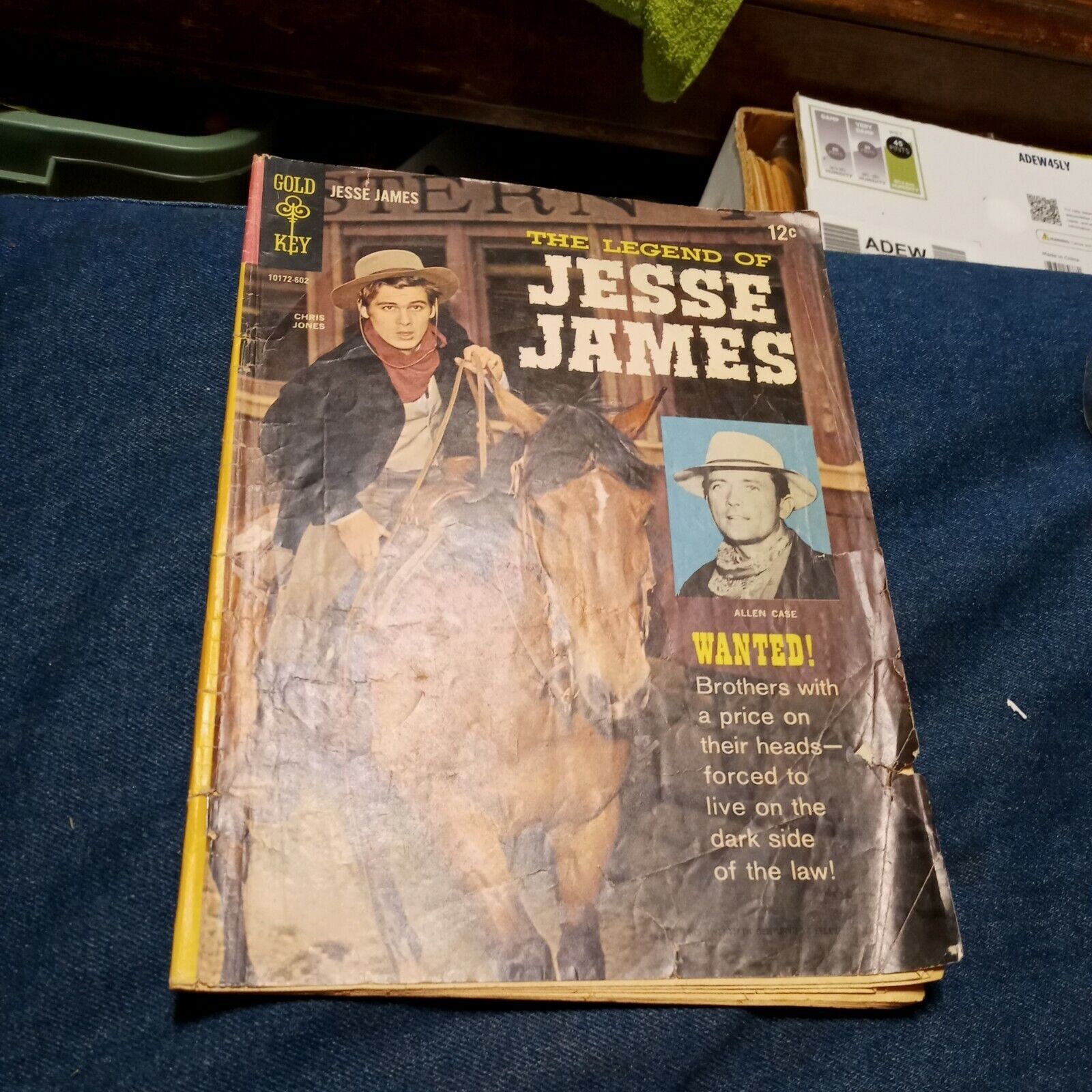 The Legend of Jesse James #1 Gold KEY 1966 Chris Jones Photo Cover ...