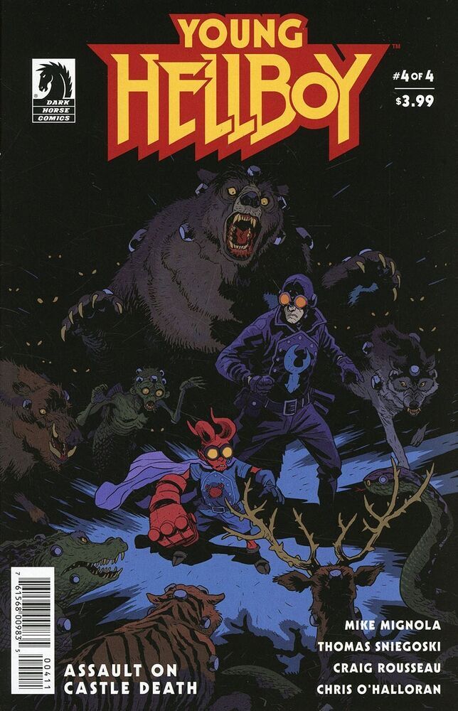 Young Hellboy Assault On Castle Death #4 (A) Smith Dark Horse Comics ...