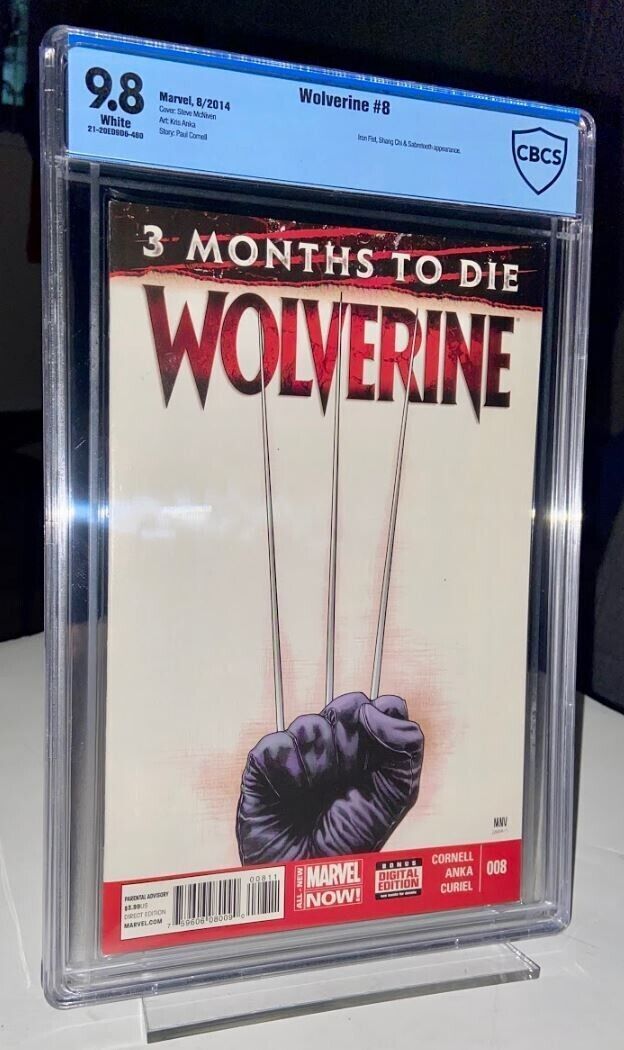 Wolverine #8 - Battle with an army of deadly ninjas! CBCS 9.8 - Brand ...