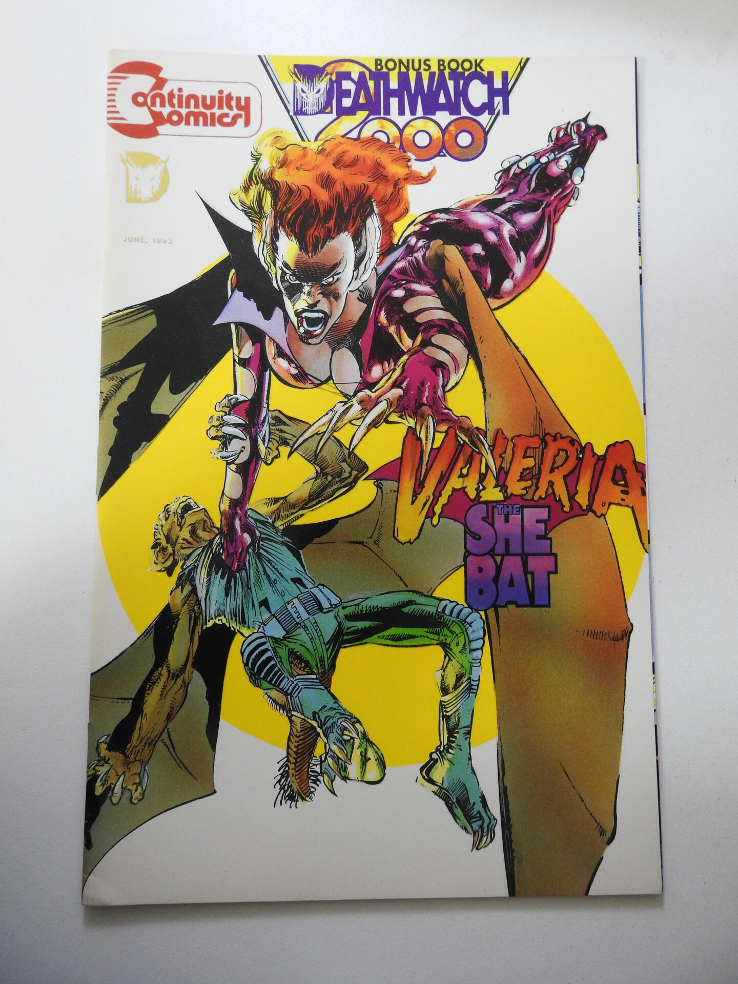 Valeria, the She-Bat #1 Diamond Comics Bonus Book Variant (1993 ...