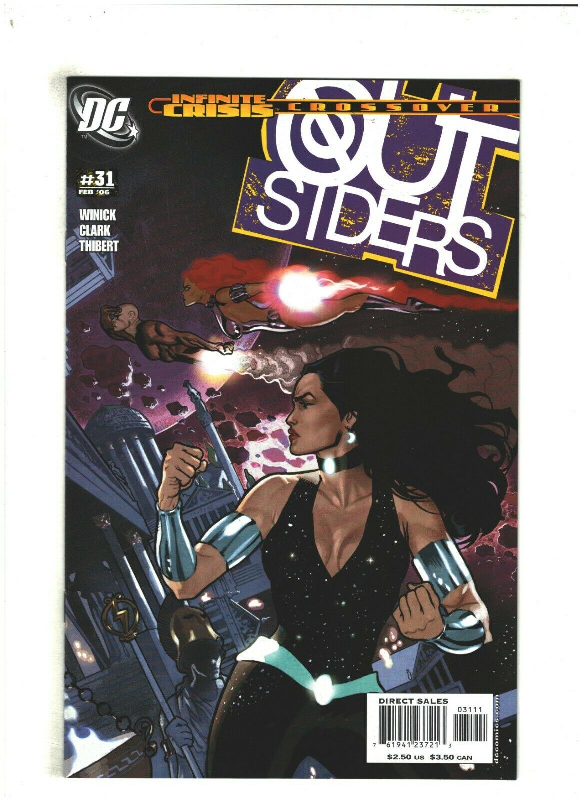 Outsiders #31 NM- 9.2 DC Comics 2006 Starfire & Donna Troy, Infinite ...