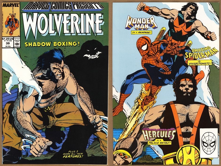 Marvel Comics Presents #39 (1990) - Wolverine - Butch Guice Cover ...