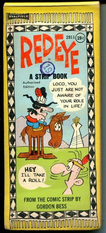 Redeye #2911 1968-Saalfield-Gordon Bess-unusual format-comic reprints ...