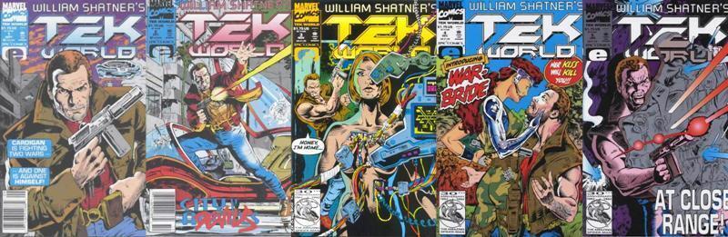 TEK WORLD (1992 EPIC) 1-24 WILLIAM SHATNER'S novel series adapted complete! | Comic Books ...