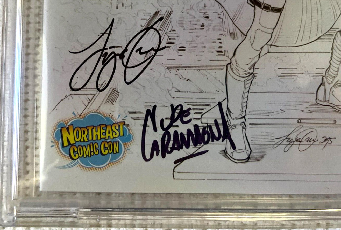 Rare Star Wars:vader Down #1 Northeast Comic CON 2x Signed Cbcs 9.8 ...