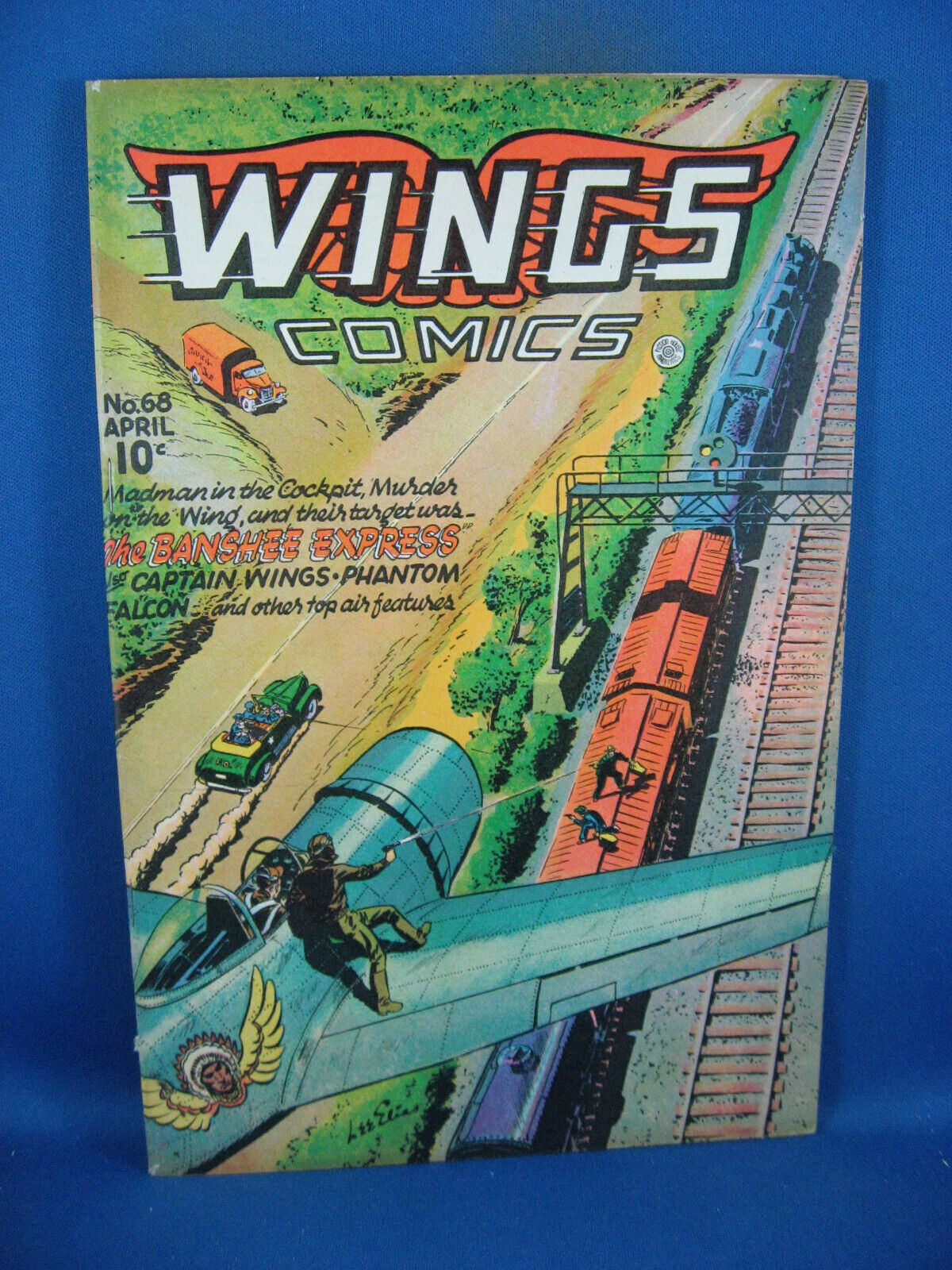 Wings Comics 68 VF Phantom Falcon 1946 Fiction House | Comic Books ...