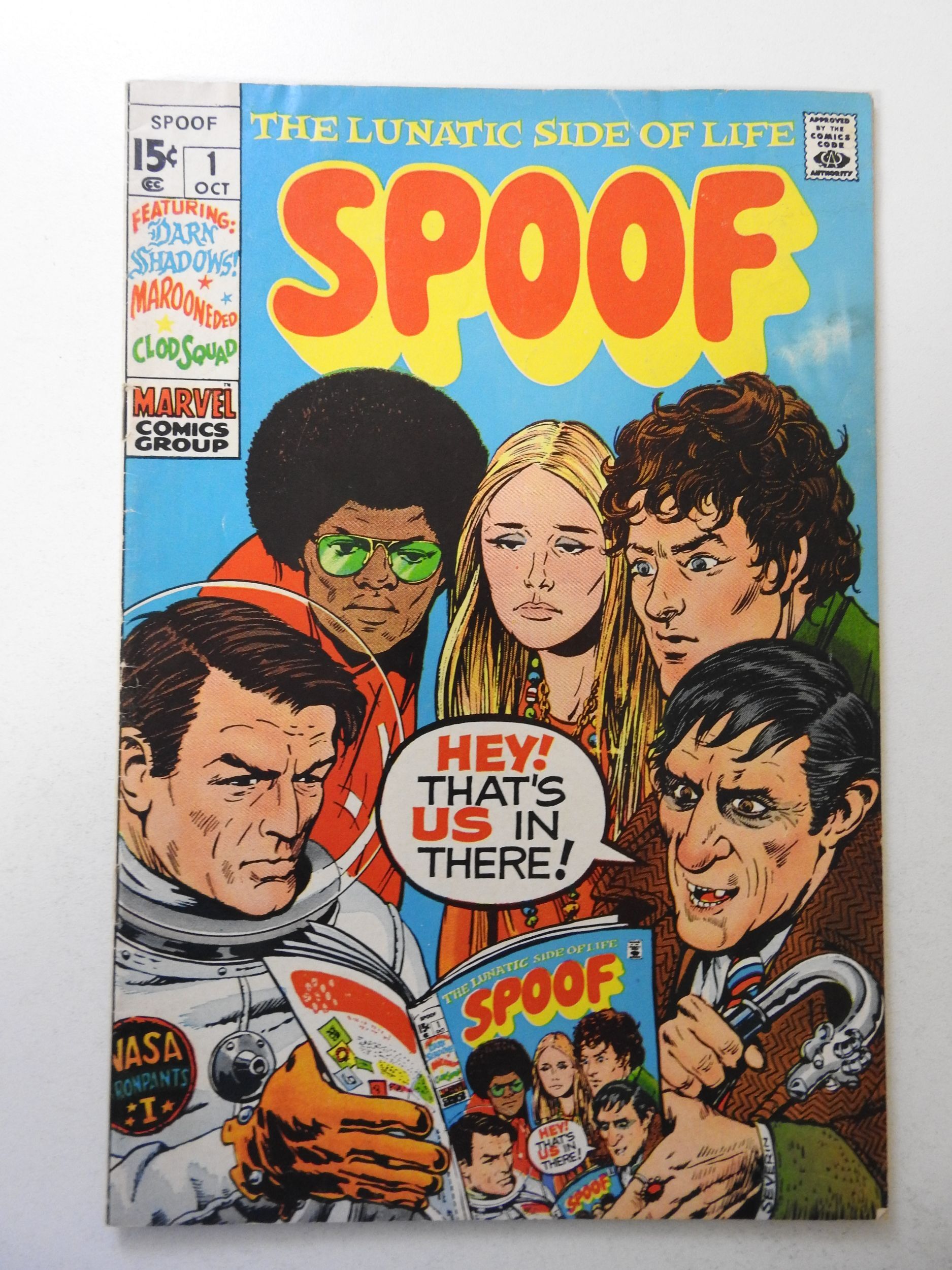 Spoof #1 (1970) VG Condition moisture stain | Comic Books - Bronze Age ...