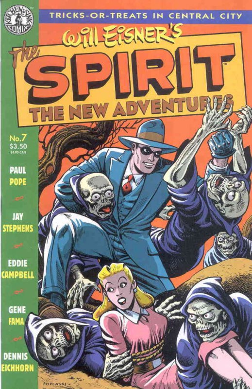 Spirit, The: The New Adventures #7 FN ; Kitchen Sink | Paul Pope Eisner ...