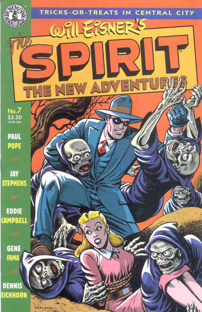 Spirit, The: The New Adventures #7 FN ; Kitchen Sink | Paul Pope Eisner | Comic Books - Modern ...