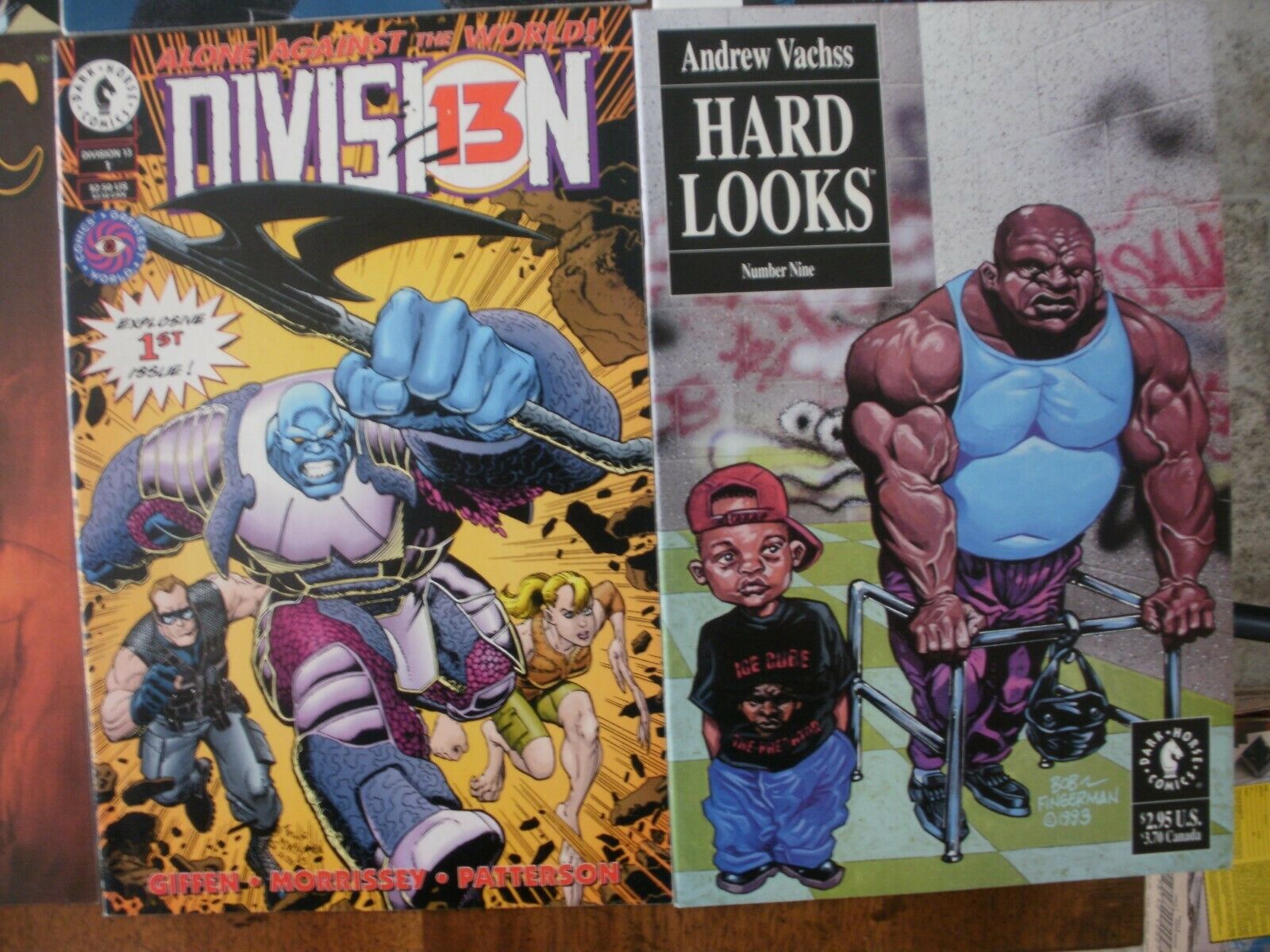 8 DARK HORSE Comic CONCRETE MOTORHEAD BPRD GRENDEL CORMAC DIVISION 13 ...