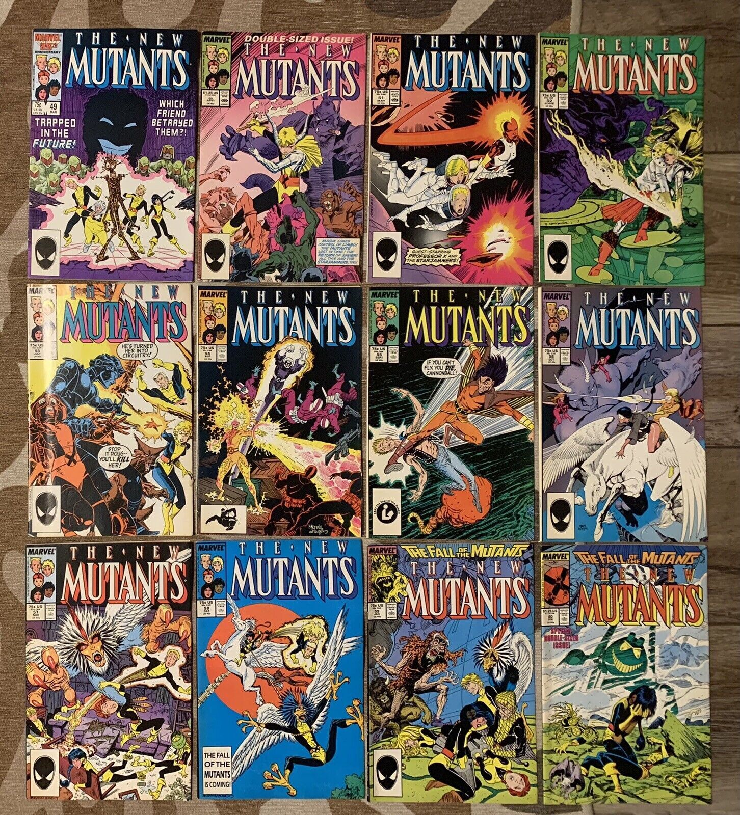 The New Mutants #1-100 (NO #98) +Annual 1-7 +Special COMPLETE FULL Set ...